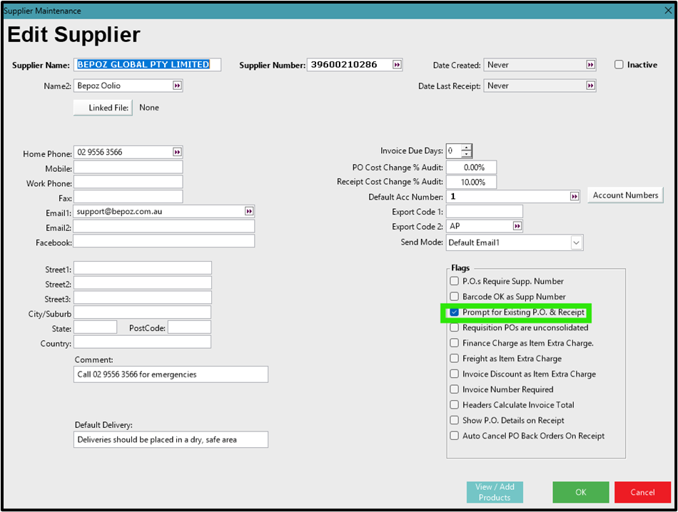 📄How To Create A Purchase Order Using The "Copy An Existing" Option